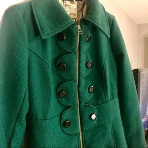 Tulle | Jackets & Coats | Vintage Inspired Pea Coat With Satin Lining ...